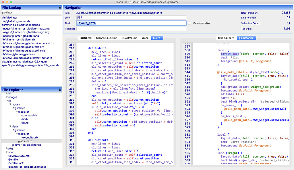 Glimmer Competition - Desktop - Ruby-Forum